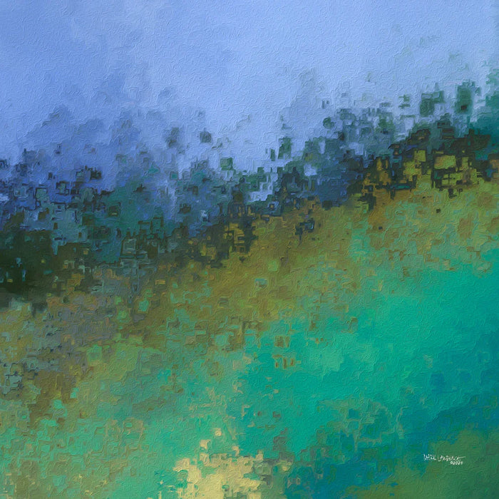 Modern Christian Art- Boo of John Bible Verse Art