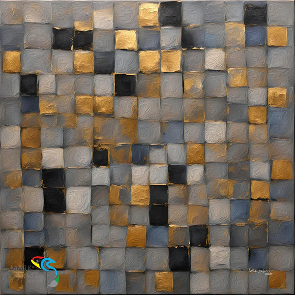 1 Peter 4:13. God’s Pathway of Brokenness. Christian Modern Art