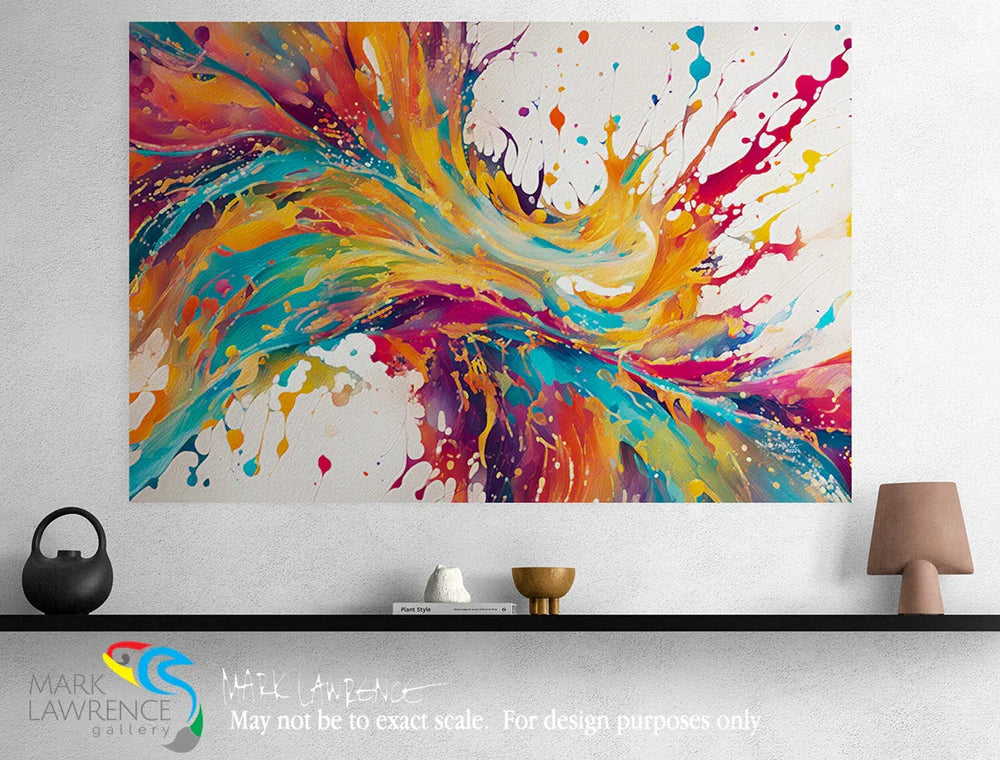 Ephesians 4:22-24. Transformed in Truth. Christian Modern Art