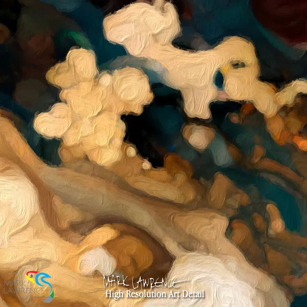 Genesis 28:12. Heaven's Gate. Mark Lawrence Christian Modern Art