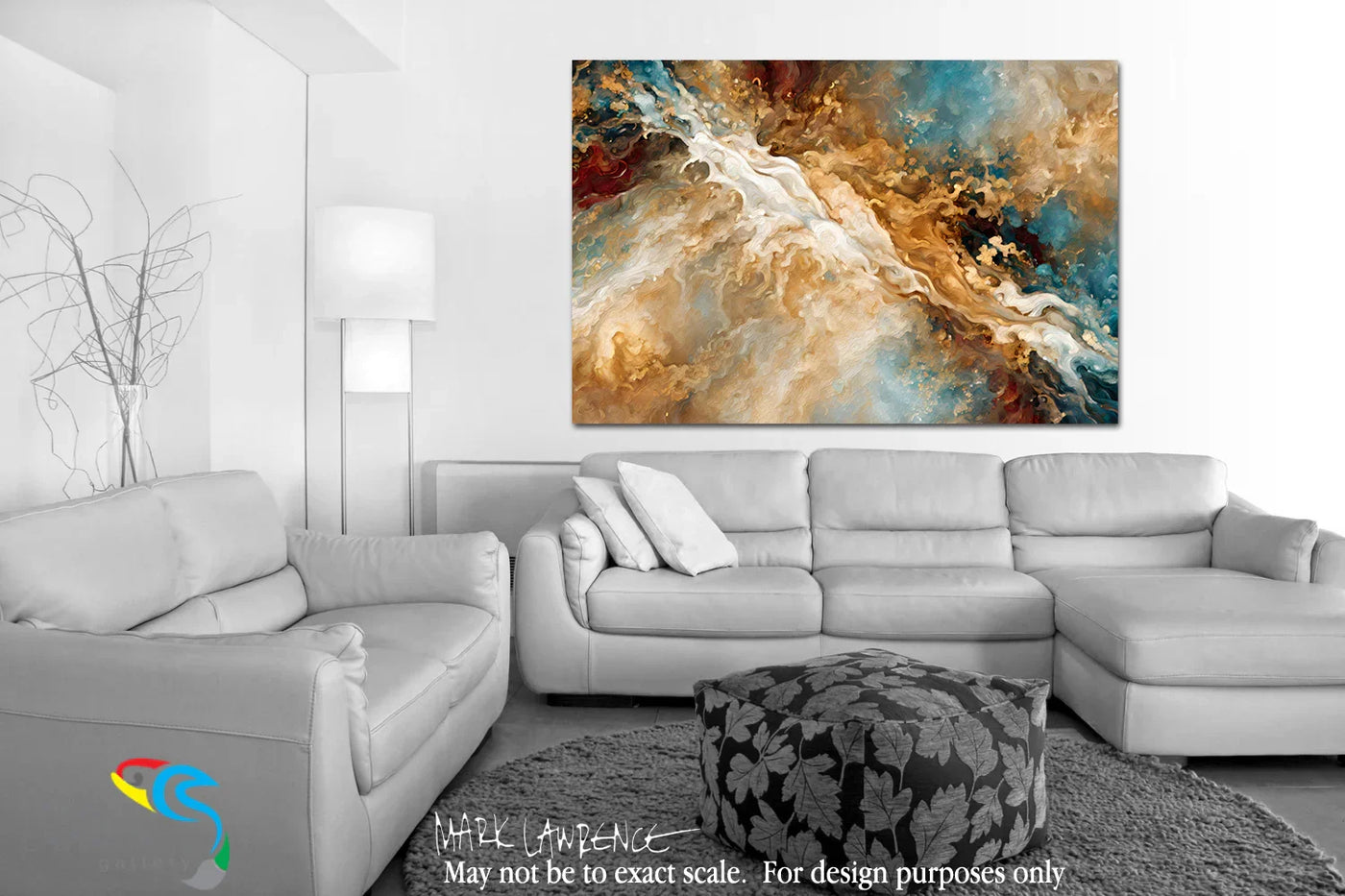 Genesis 28:12. Heaven's Gate. Mark Lawrence Christian Modern Art