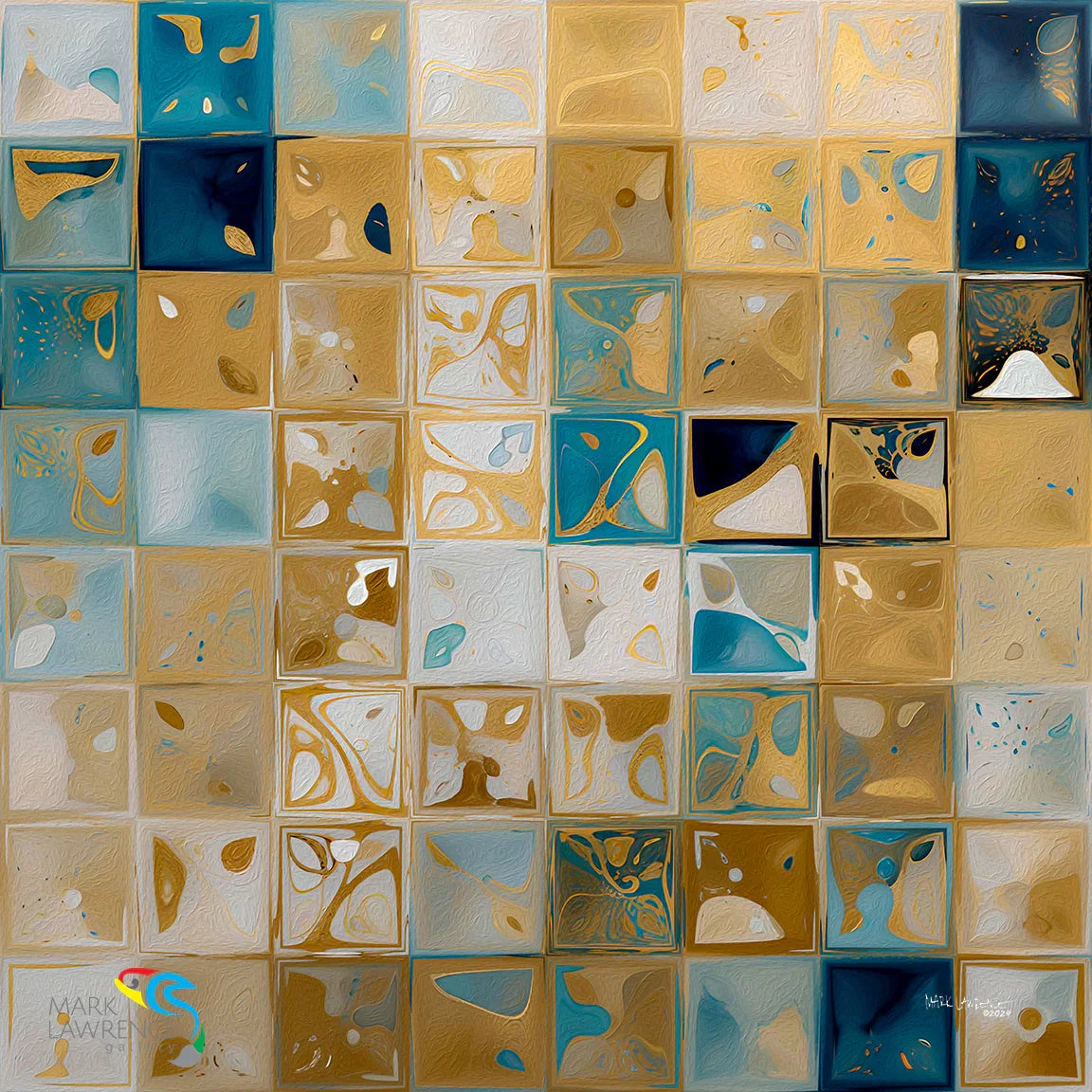 Isaiah 64:8. The Potter’s Mosaic. Mark Lawrence Christian Modern Art