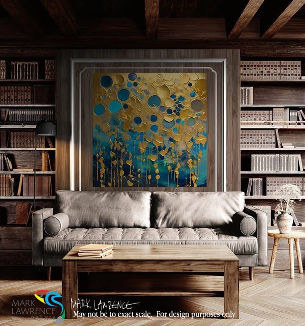 Isaiah 66:12. Streams of Glory. Mark Lawrence Christian Modern Art