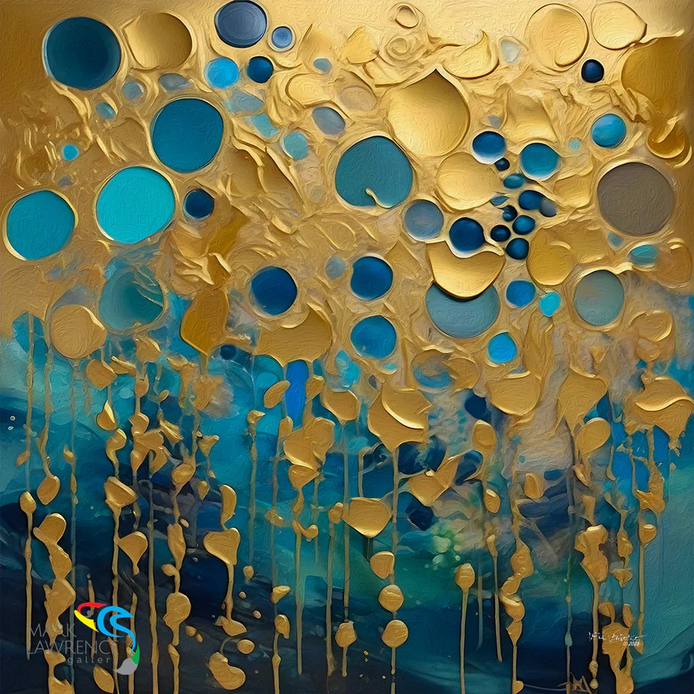 Isaiah 66:12. Streams of Glory. Mark Lawrence Christian Modern Art