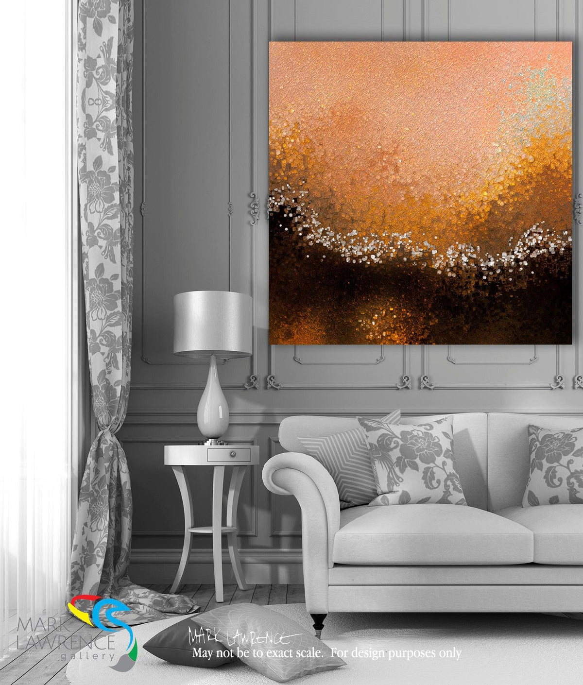Jesus Christ King Over All the Earth-Zechariah 14:9. Mark Lawrence Art