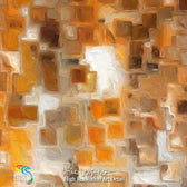 Job 23:10. Golden Pathways. Mark Lawrence Christian Modern Art