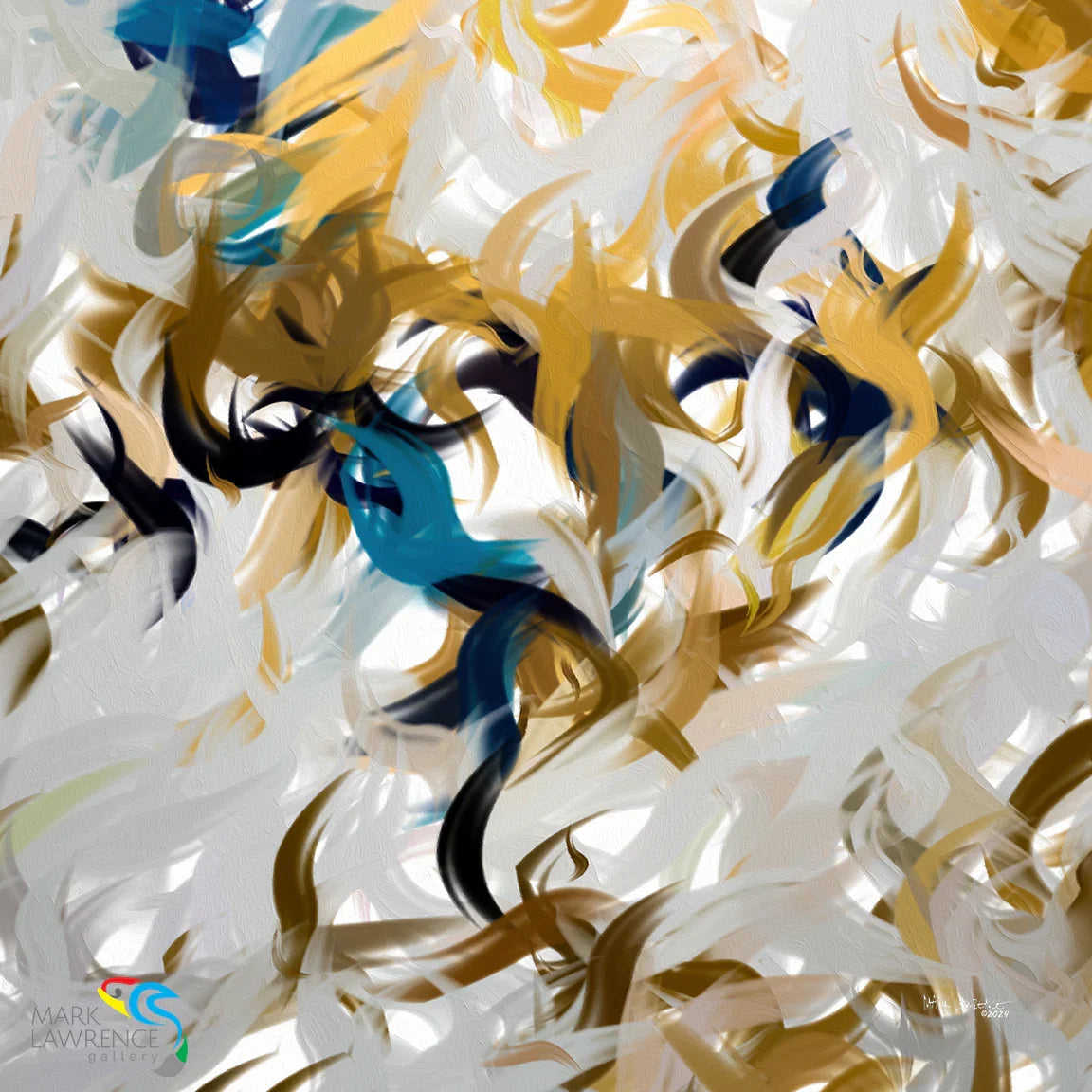Job 33:4. Breath of the Almighty. Mark Lawrence Christian Modern Art