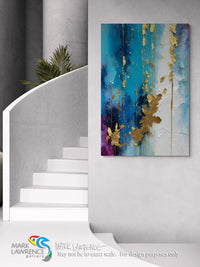 Joel 2:13. Return to Grace. Mark Lawrence Christian Modern Art