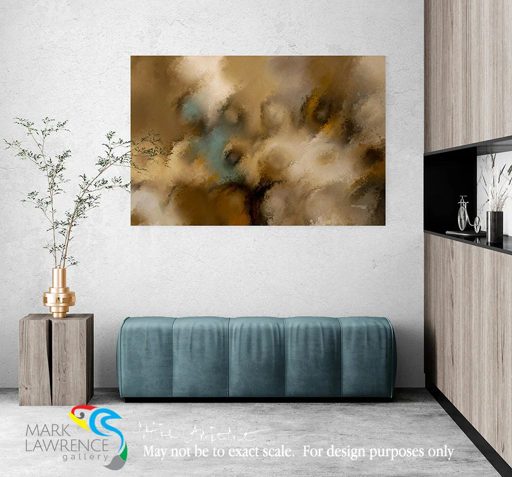 Luke 6:45. Overflow of the Heart. Mark Lawrence Christian Modern Art