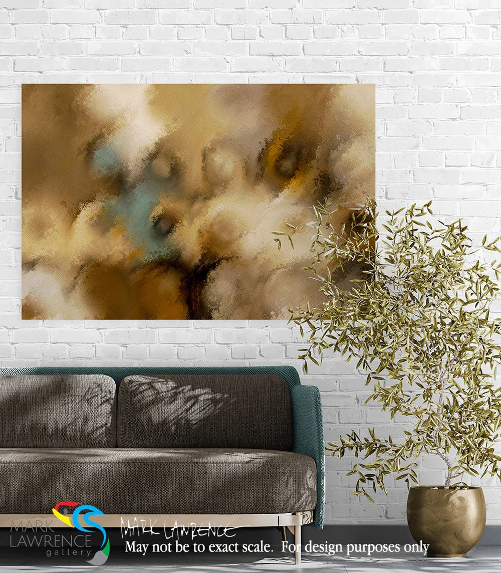 Luke 6:45. Overflow of the Heart. Mark Lawrence Christian Modern Art