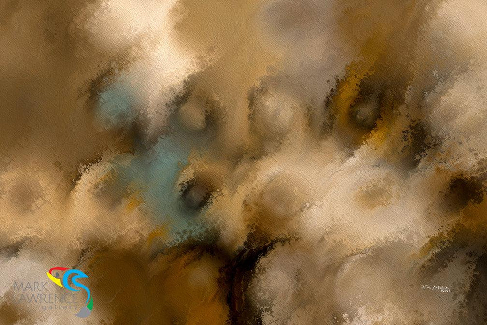 Luke 6:45. Overflow of the Heart. Mark Lawrence Christian Modern Art