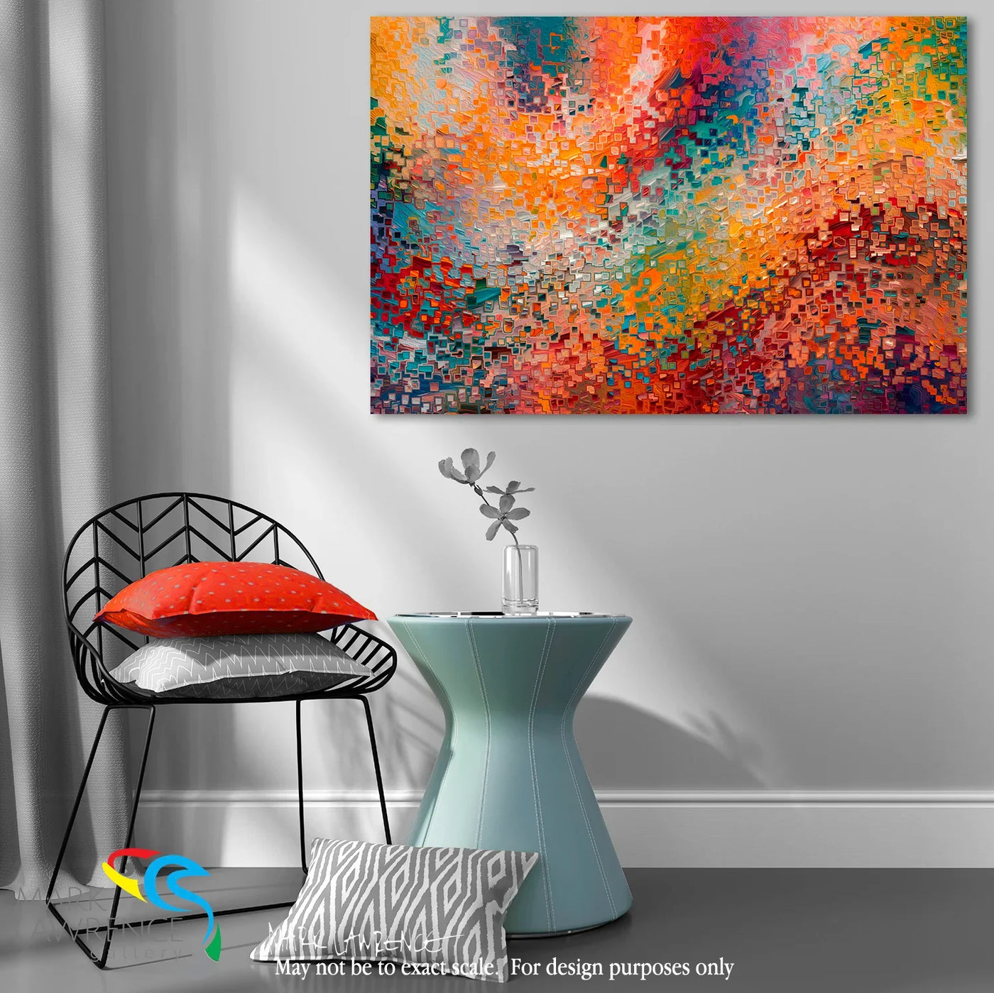 Mark 11:24. Believe and Receive. Mark Lawrence Christian Modern Art