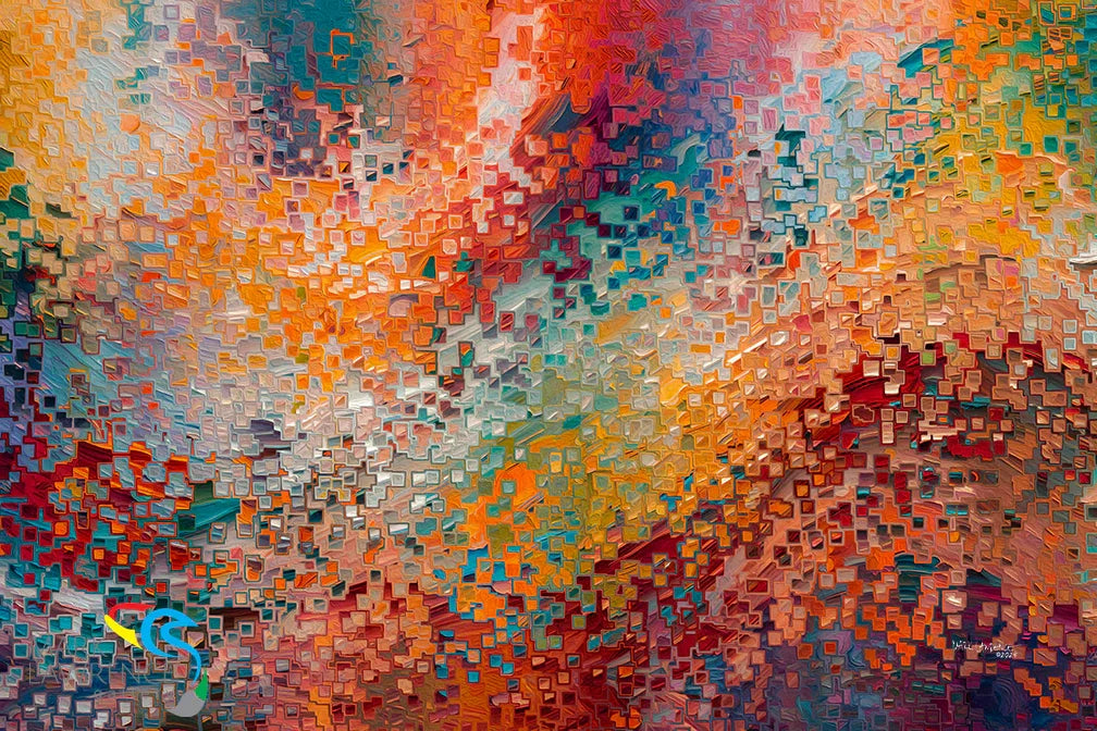 Mark 11:24. Believe and Receive. Mark Lawrence Christian Modern Art