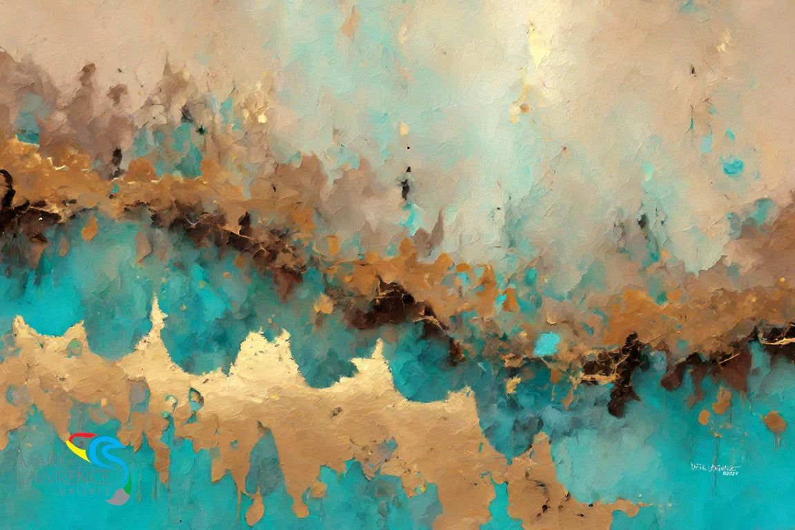 Mark 16:15. Spread the Good News. Mark Lawrence Christian Modern Art