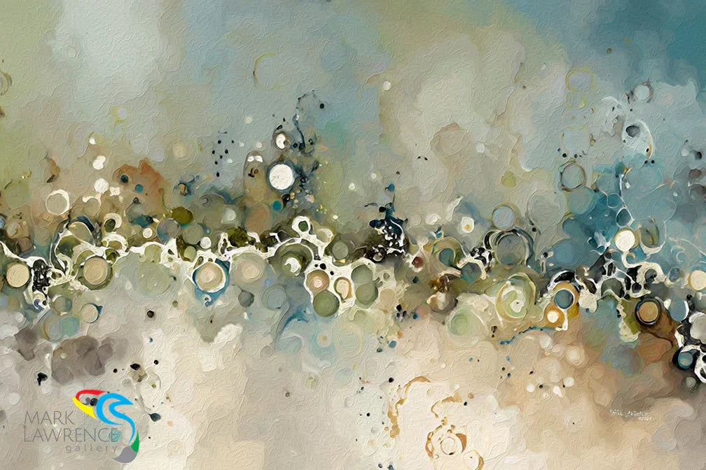Matthew 5:5. The Joyful Harvest. Mark Lawrence Christian Modern Art