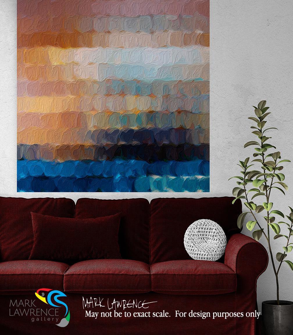Christian Art Psalm 113:3. Sunrise to Sunset Praise | Abstract Canvas ...