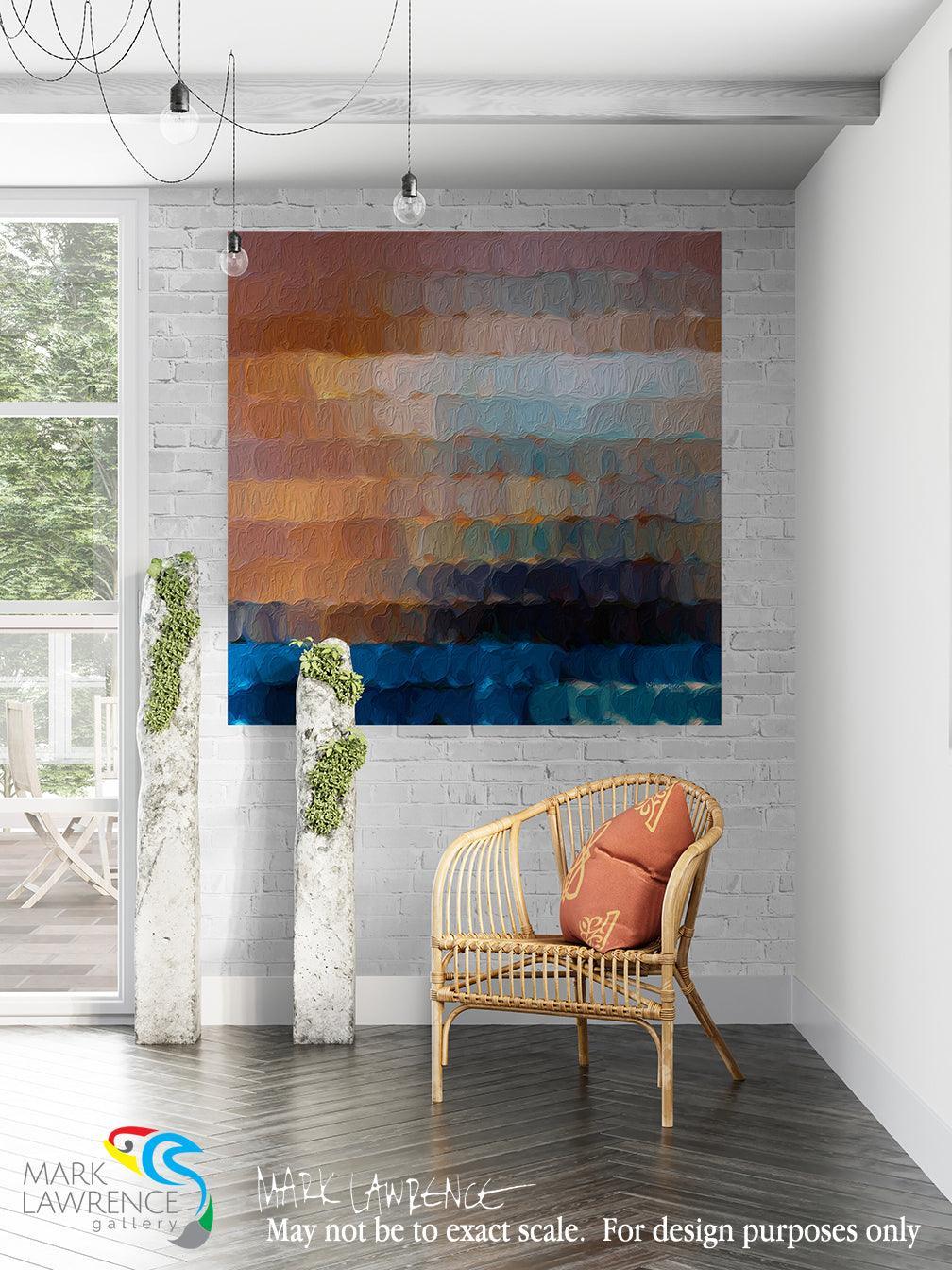 Christian Art Psalm 113:3. Sunrise to Sunset Praise | Abstract Canvas ...