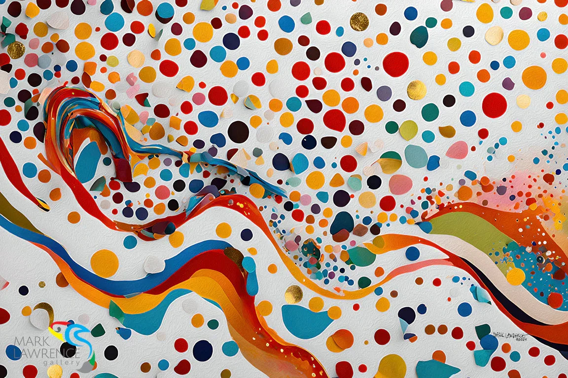 Psalm 121:7-8. Heavenly Watch. Mark Lawrence Christian Modern Art