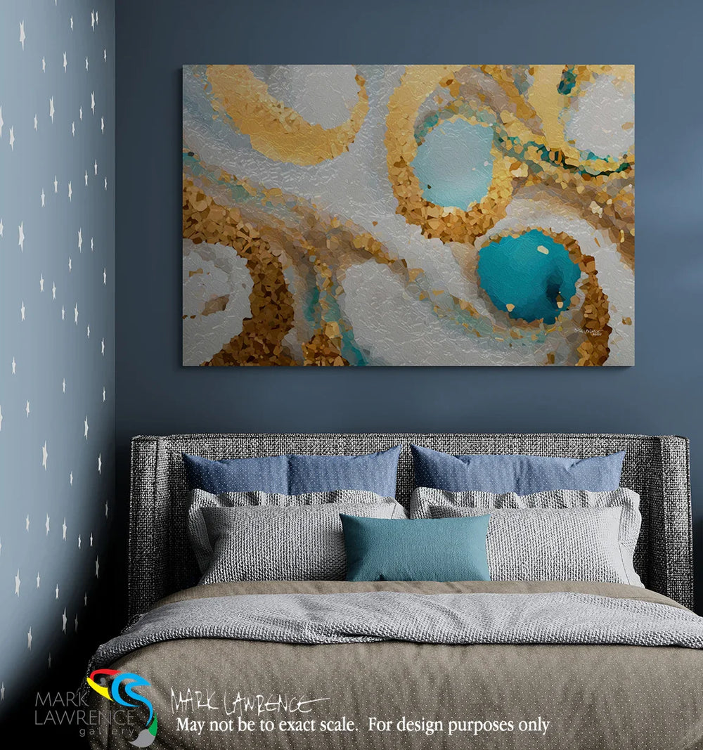 Psalm 25:14-15. Gaze of Grace. Mark Lawrence Christian Modern Art