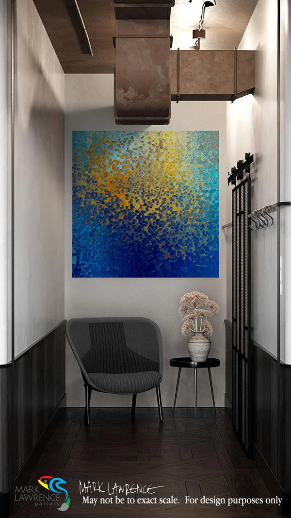 Psalm 27:9-10 Finding Solace in Divine Arms-Mark Lawrence Christian Art