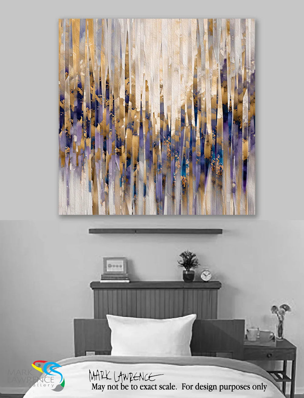 Psalm 36:9. Wellspring of Life. Mark Lawrence Christian Modern Art