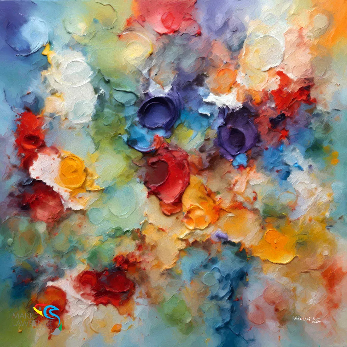 Psalm 5:11. Rejoice In The Lord. Mark Lawrence Christian Modern Art
