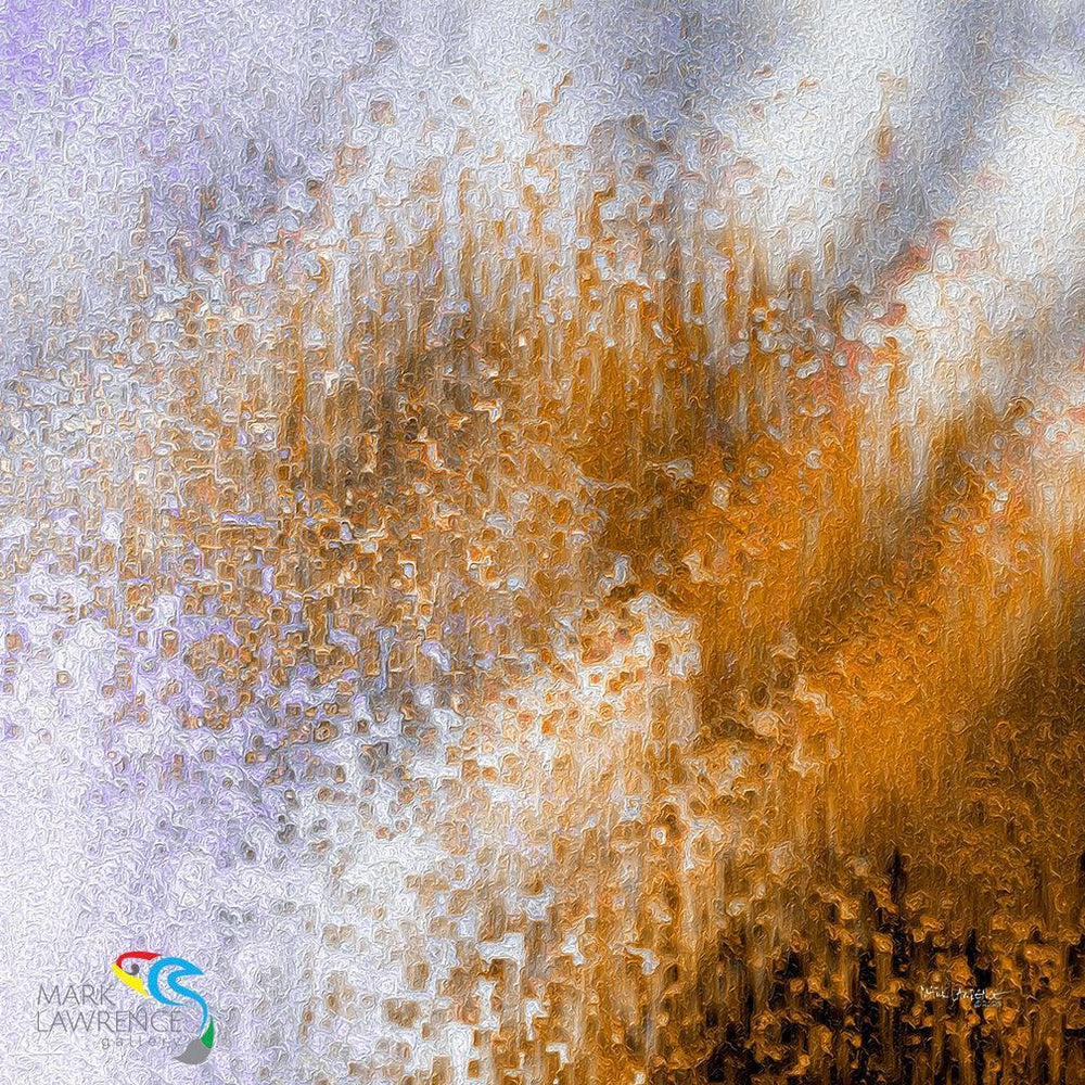 Psalm 55:22. Cast Your Burden. Mark Lawrence Christian Modern Art