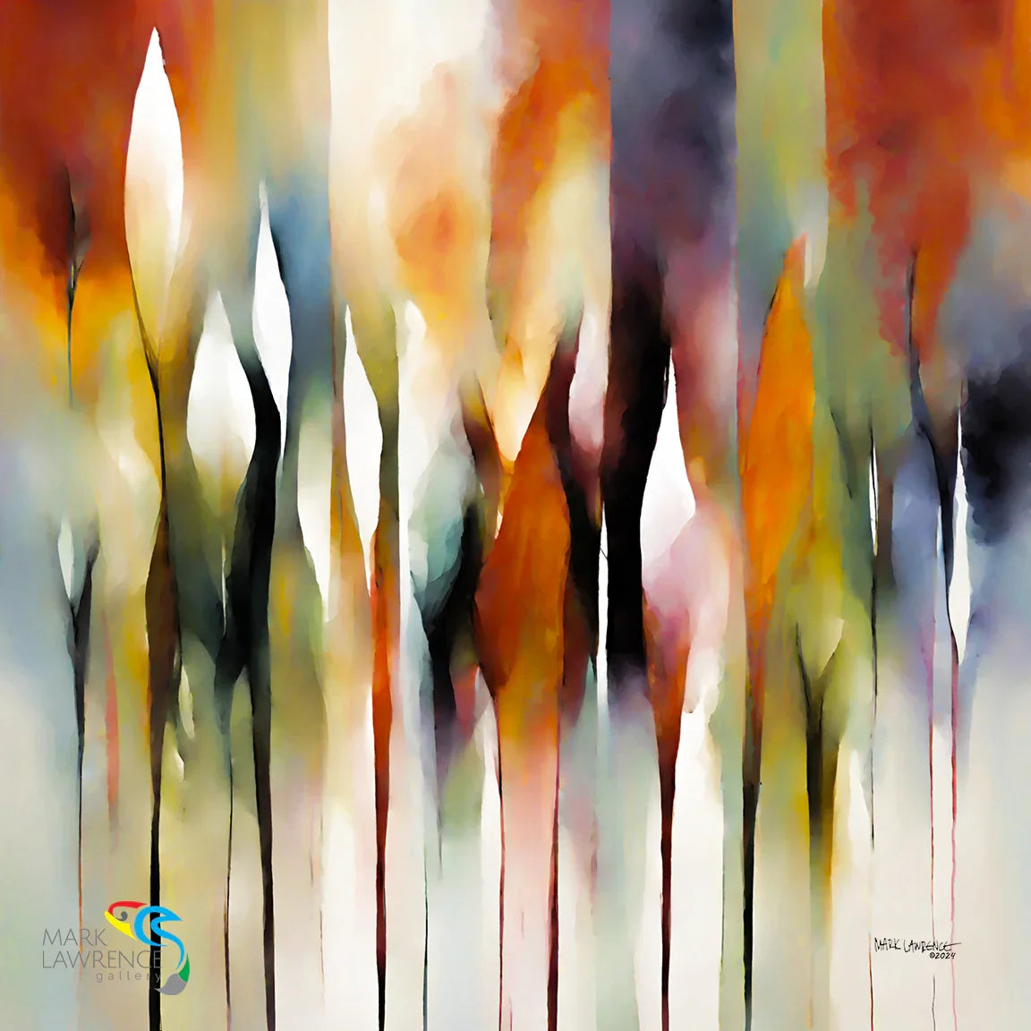 Psalm 91:4. Under His Wings. Mark Lawrence Christian Modern Art