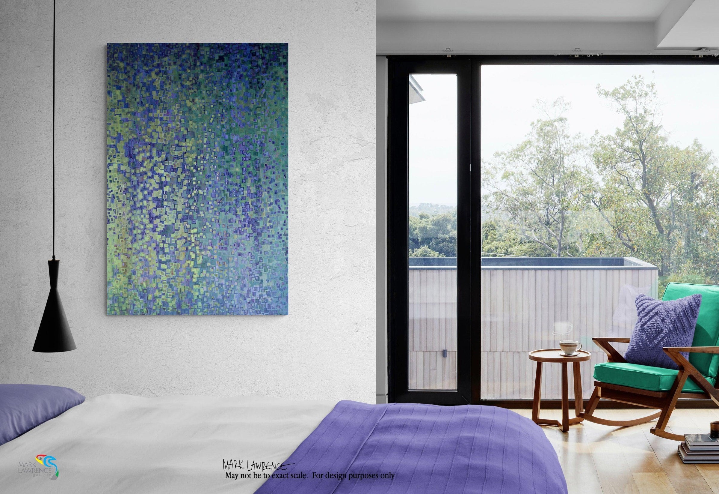 Isaiah 26:4. Trust In The Lord Forever. Mark Lawrence Christian Modern Art