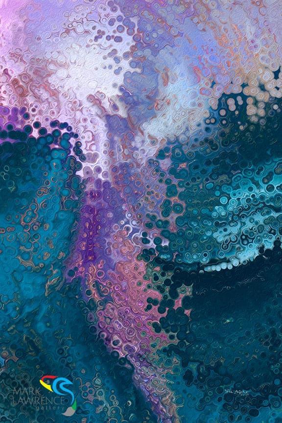 Jeremiah 17:7. Confidence in Christ. Mark Lawrence Christian Modern Art