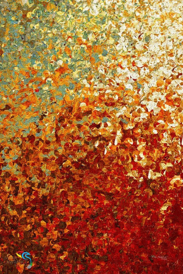 Revelation 20:12. Book Of Life Opened. Mark Lawrence Christian Modern Art